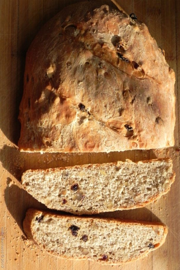 Rustic Raisin Walnut Bread - Savoring Italy