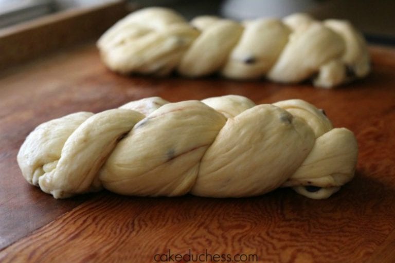 Chocolate Chip Challah Bread - #TwelveLoaves - Savoring Italy