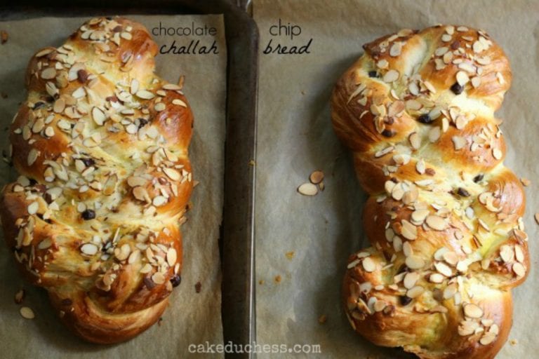 Chocolate Chip Challah Bread - #TwelveLoaves - Savoring Italy