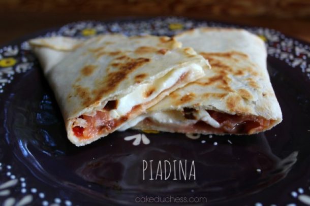 Easy Italian Flatbread Recipe (Piadina) - Savoring Italy