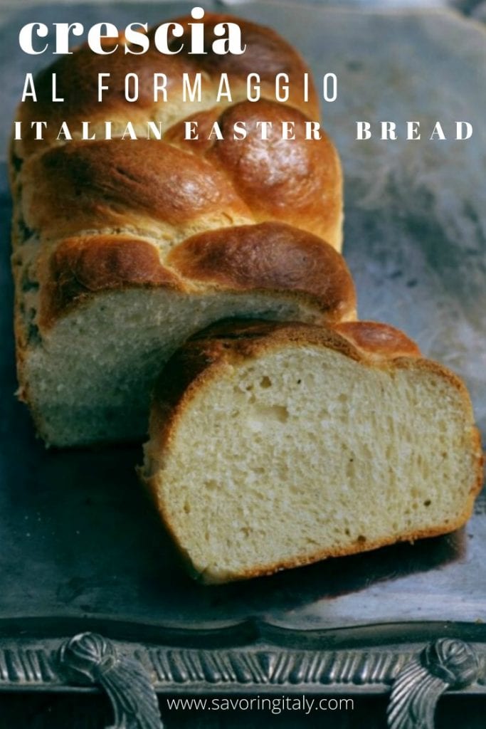 Crescia al Formaggio-Italian Easter Cheese Bread - Savoring Italy
