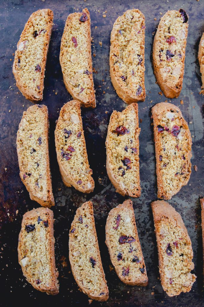 Easy Cranberry Almond Biscotti Recipe - Savoring Italy