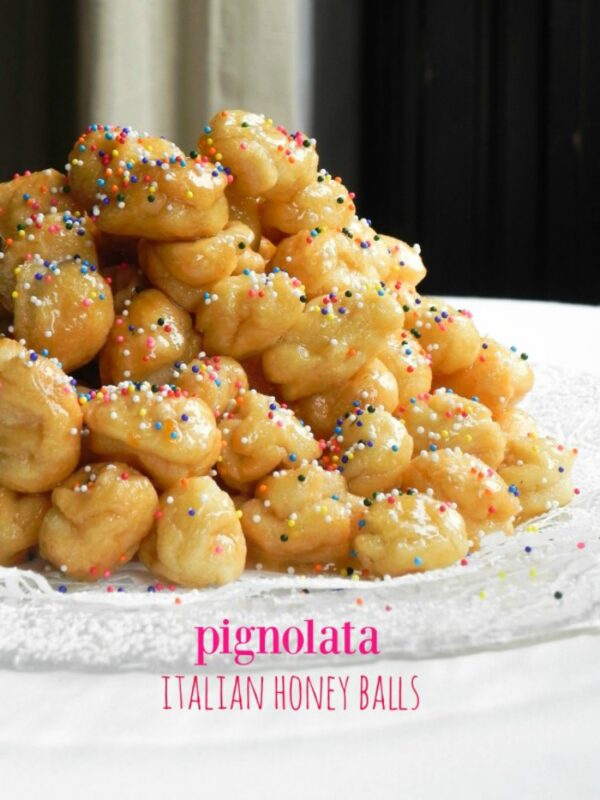 Sicilian Pignolata-Italian Honey Balls - Savoring Italy