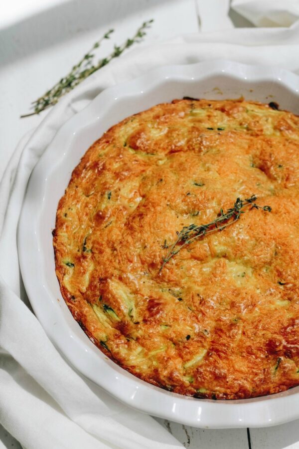 Easy Crustless Zucchini Quiche Recipe