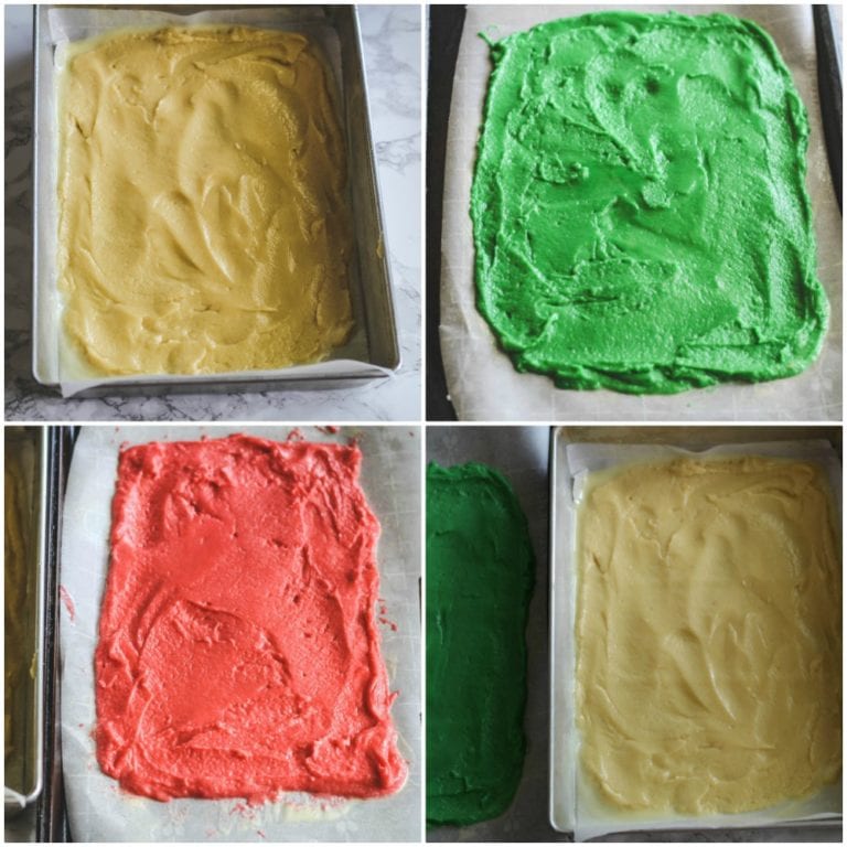 BEST Authentic Italian Rainbow Cookies (AKA Tri Color Cookies ...