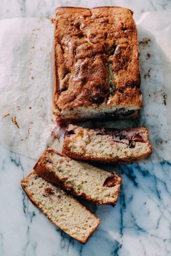 Fresh Plum Quick Bread - Savoring Italy