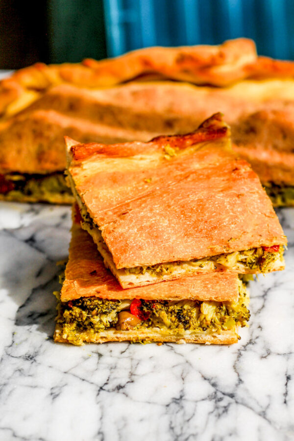 Broccoli Scacciata - Savoring Italy