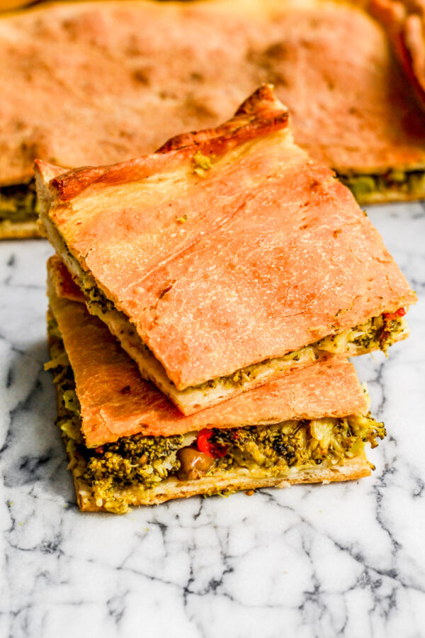 Broccoli Scacciata - Savoring Italy