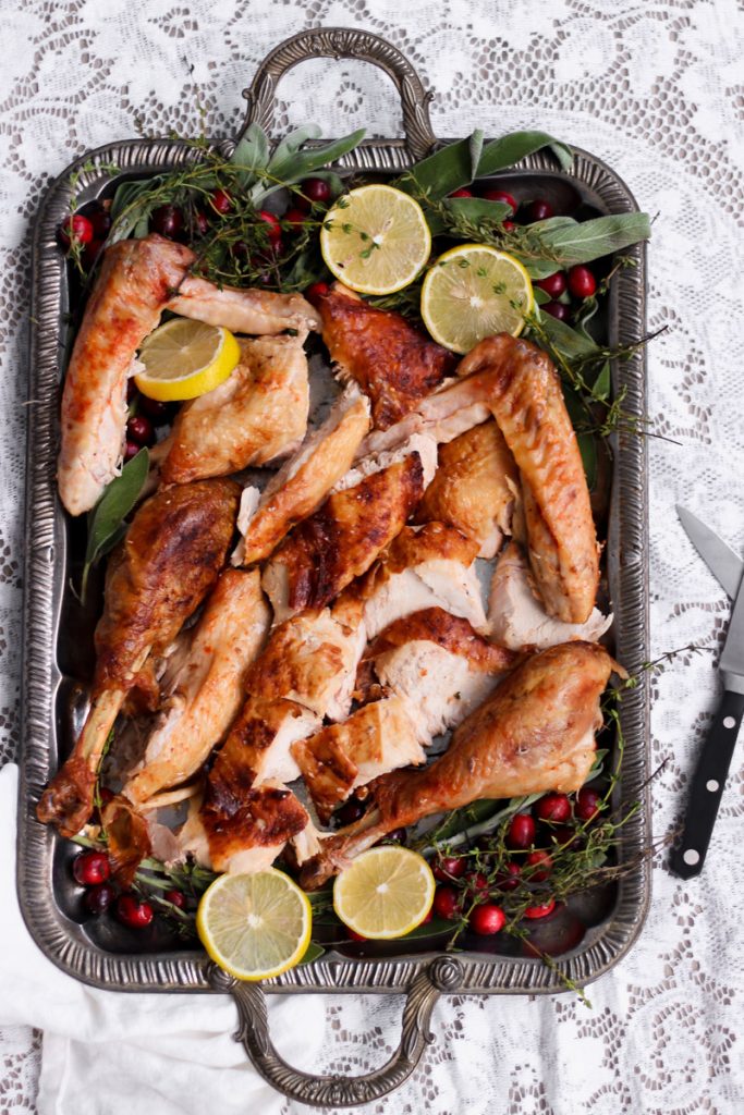 Easy Italian Roast Turkey with Lemon and Herbs - Savoring Italy
