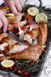 Easy Italian Roast Turkey with Lemon and Herbs - Savoring Italy