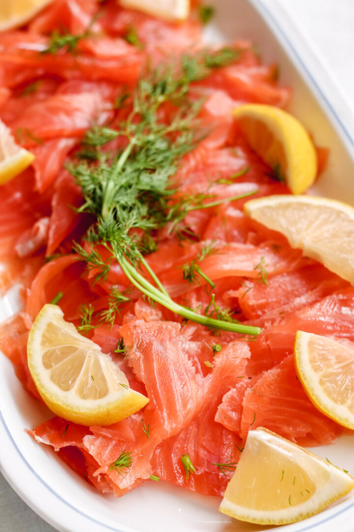 Easy Cured Salmon (Gravlax Recipe) - Savoring Italy