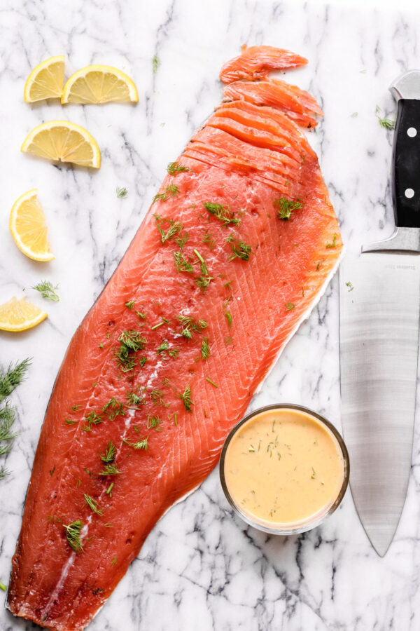Easy Cured Salmon (Gravlax Recipe) - Savoring Italy