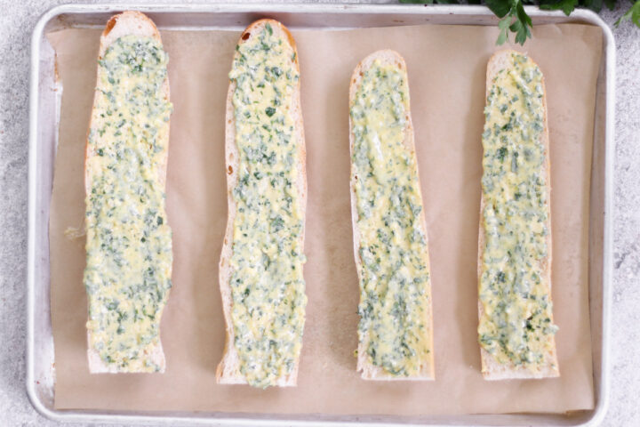 Hearty Italian Garlic Bread Recipe (with Baguette) - Savoring Italy