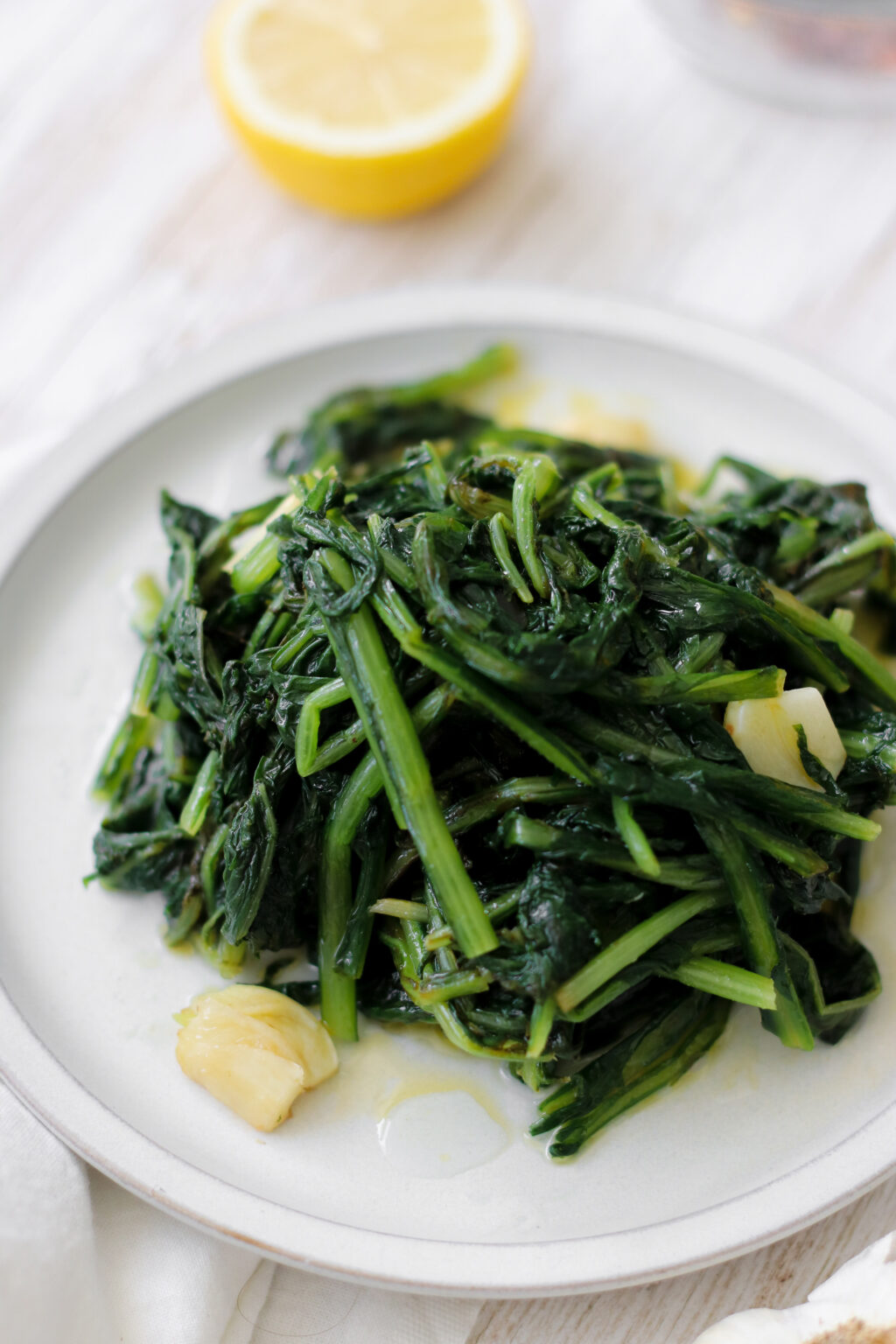 Sautéed Dandelion Greens with Garlic Recipe - Savoring Italy