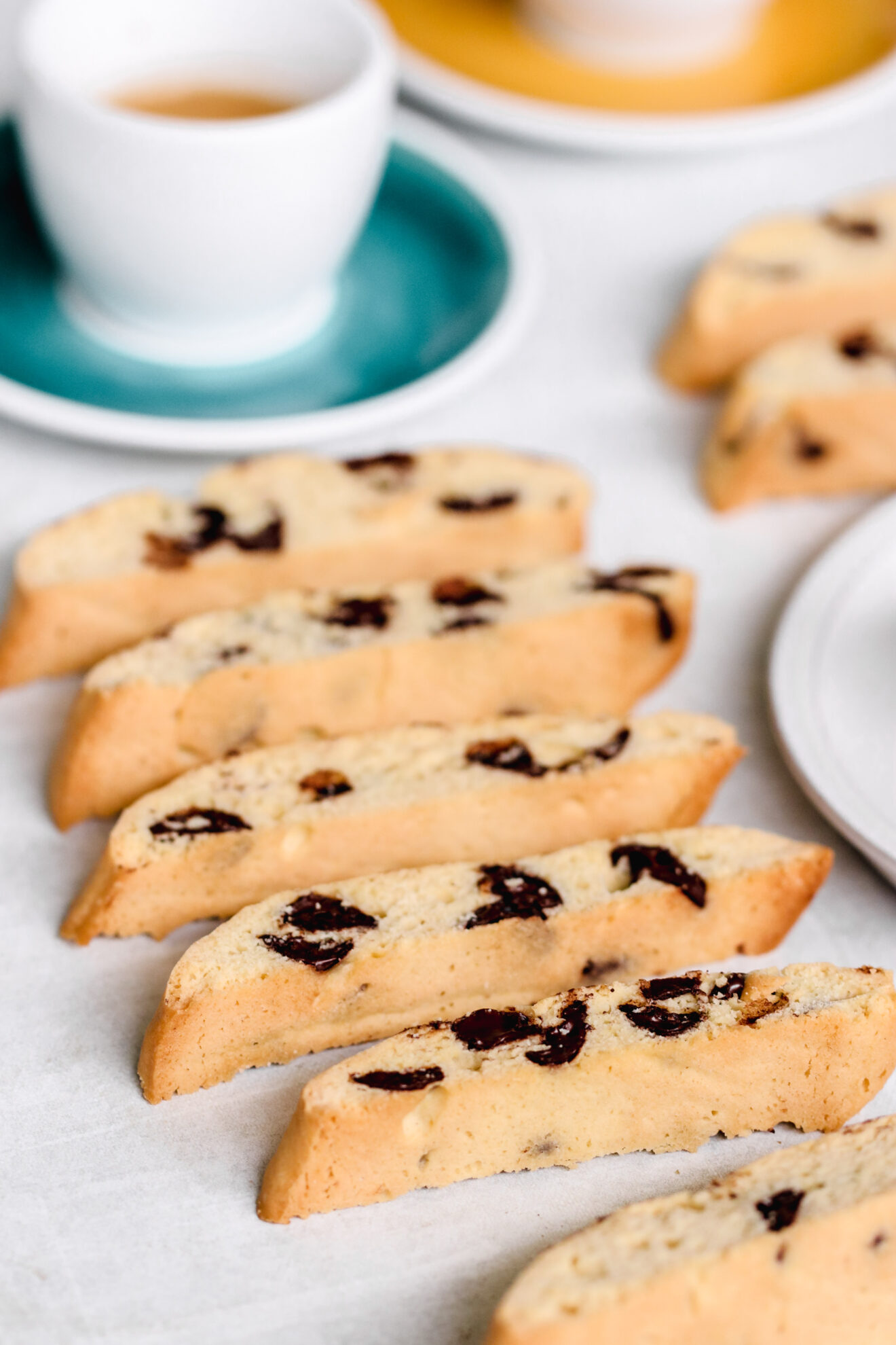 Easy Biscotti with Chocolate Chips (Simple Recipe) - Savoring Italy