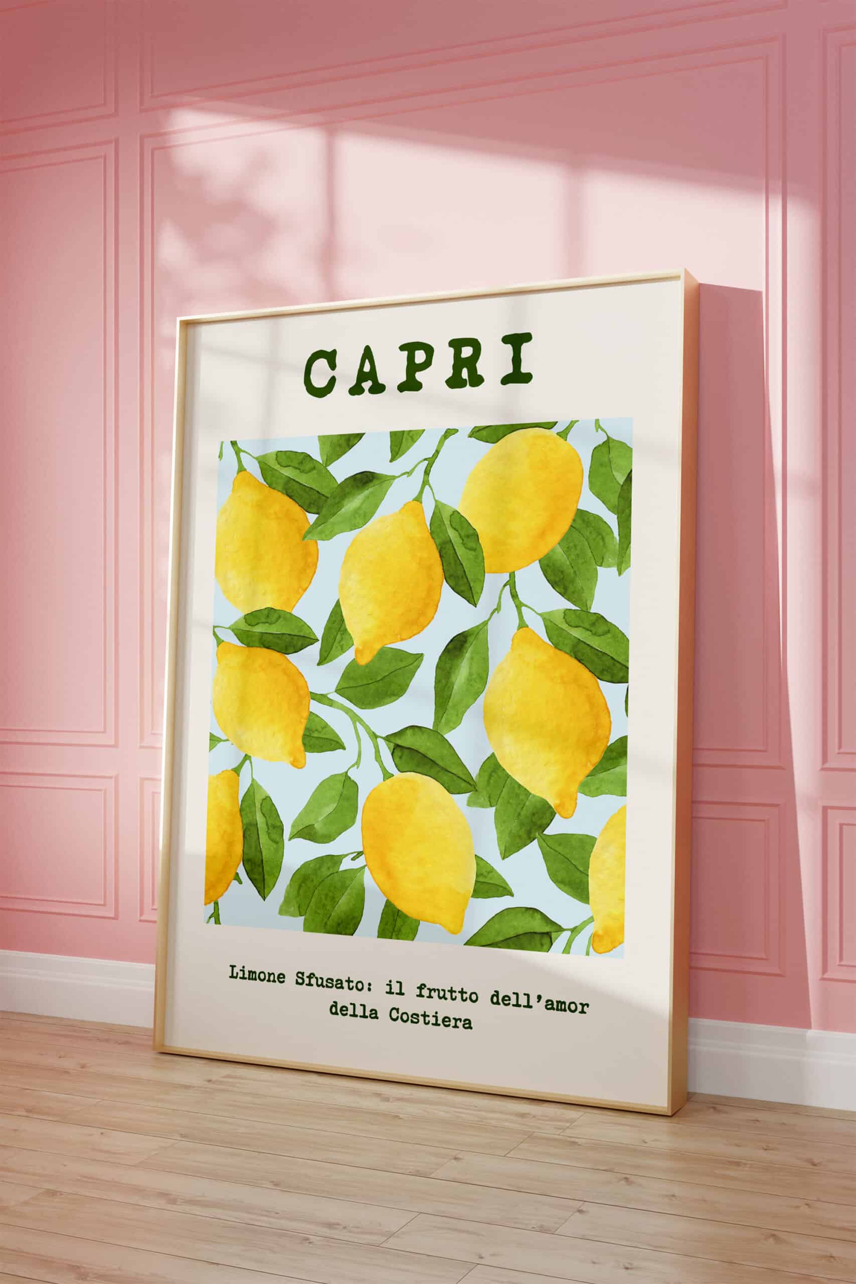 Capri Print - Savoring Italy