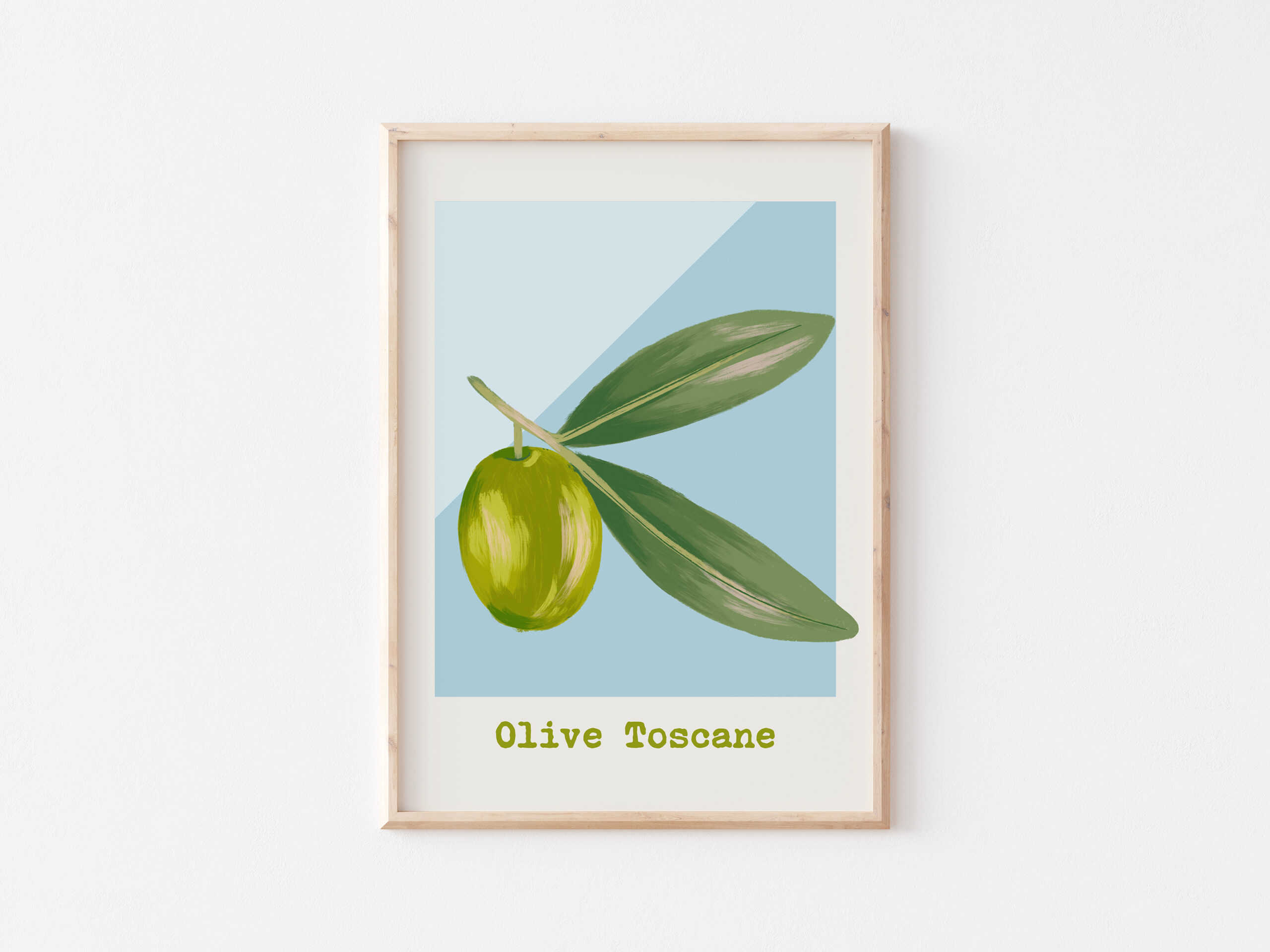Olive Print - Savoring Italy