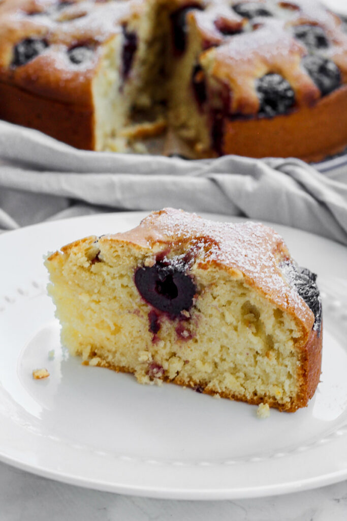 Easy Homemade Cherry Cake Recipe - Savoring Italy