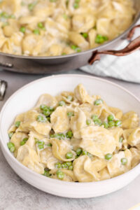 Tortellini Alla Panna (Pasta with Cream Sauce) - Savoring Italy