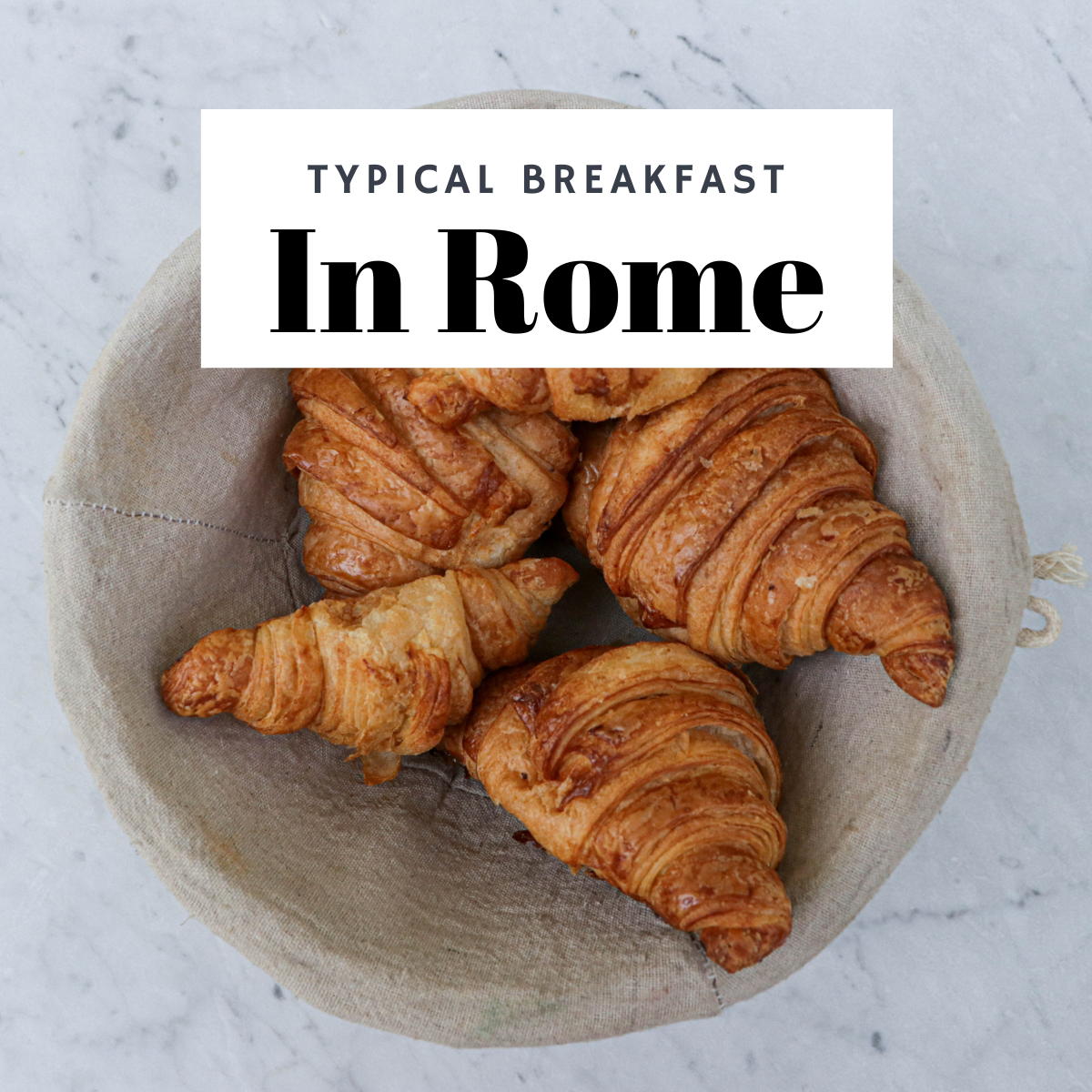 What is a typical breakfast in Rome? - Savoring Italy