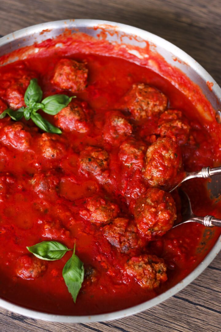 Authentic Italian Meatballs (Polpette al Sugo) - Savoring Italy