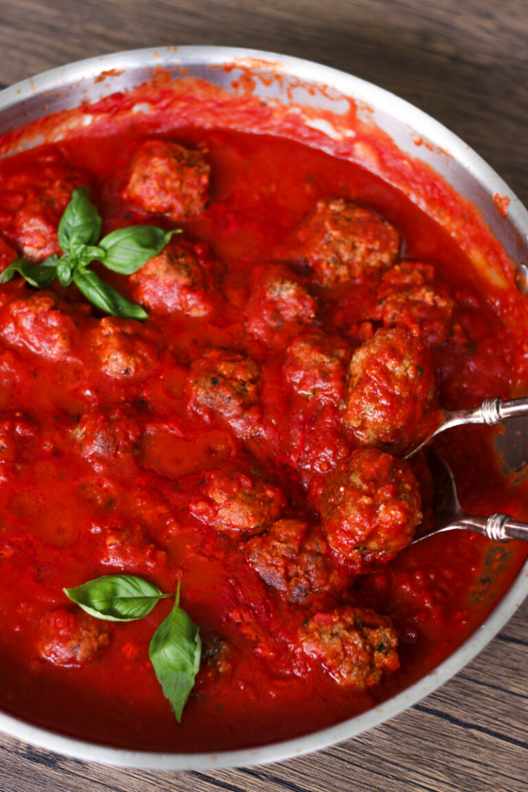 Authentic Italian Meatballs (Polpette al Sugo) - Savoring Italy