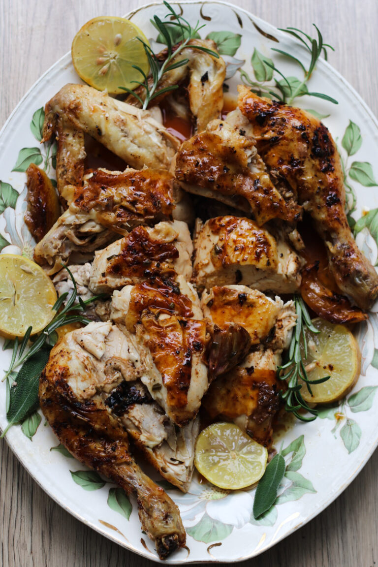 Easy Italian Roasted Chicken (Perfectly Juicy & Flavorful!)
