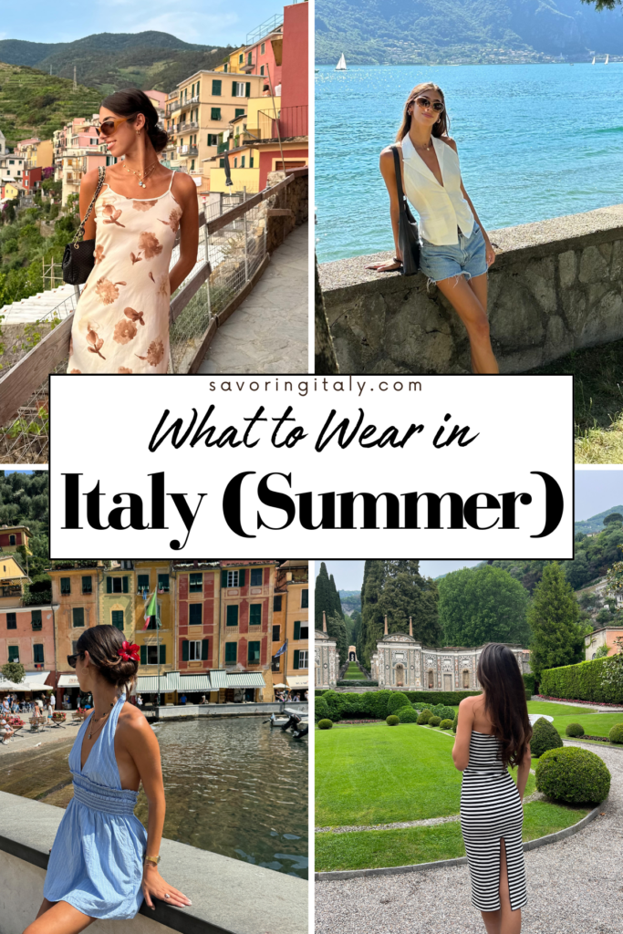 What to Wear in Italy in Summer 2026 (What to Actually Pack)
