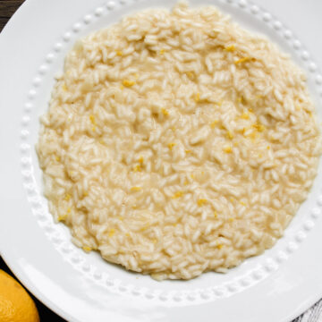 AUTHENTIC Lemon Risotto (Risotto al Limone)