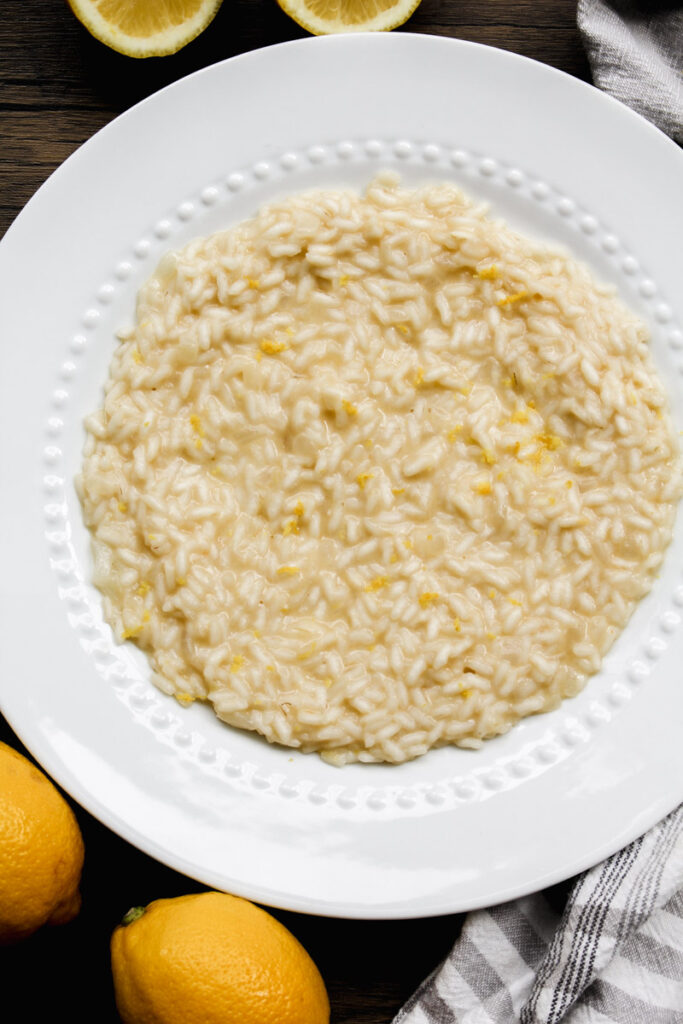 AUTHENTIC Lemon Risotto (Risotto al Limone)