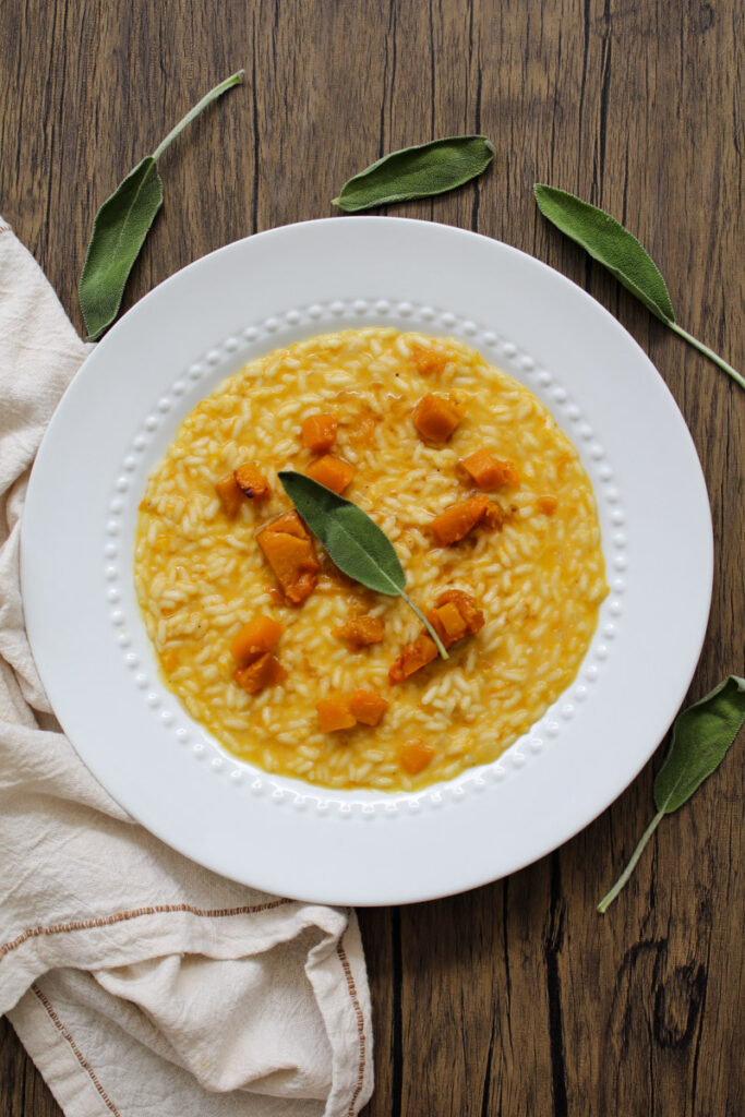 EASY Pumpkin Risotto (Creamy Italian Fall Recipe)